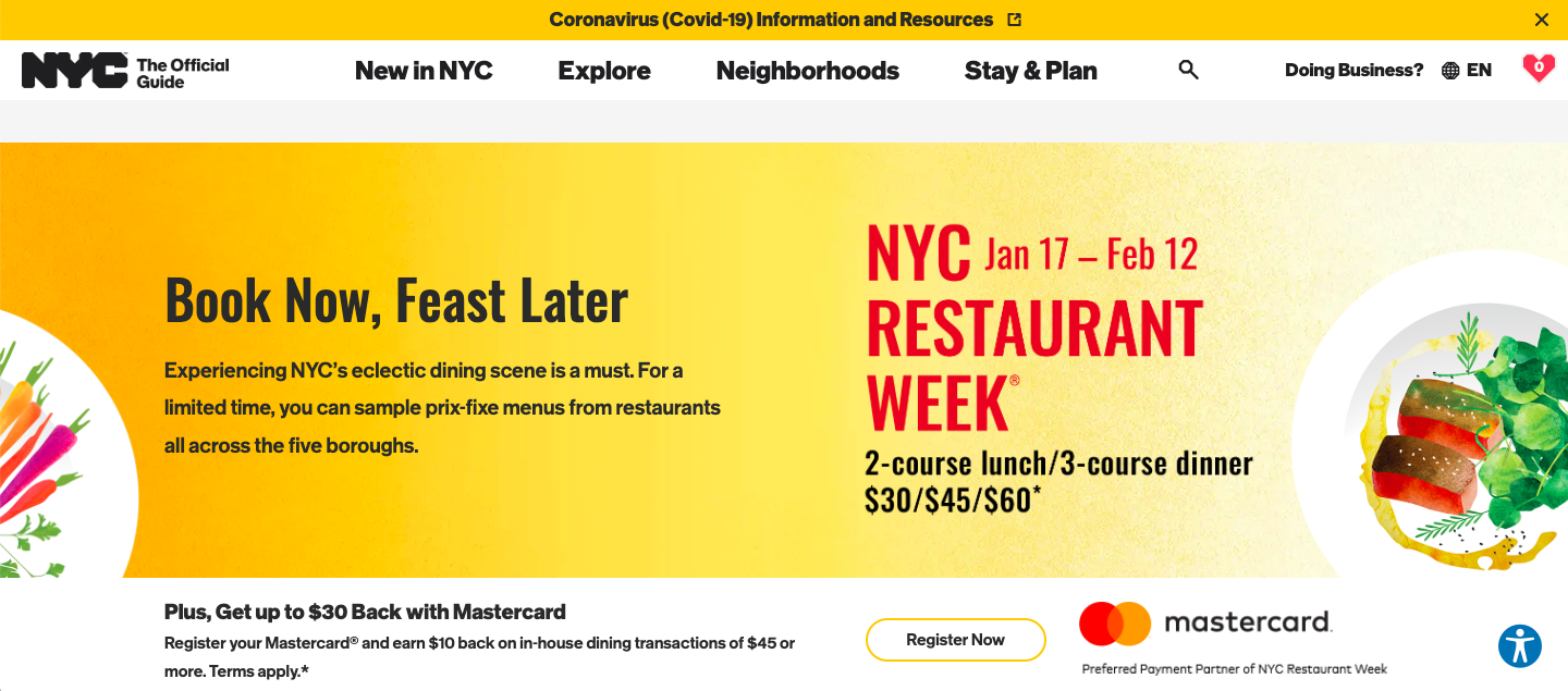 NYCレストランウィーク | DAILYSUN NEW YORK